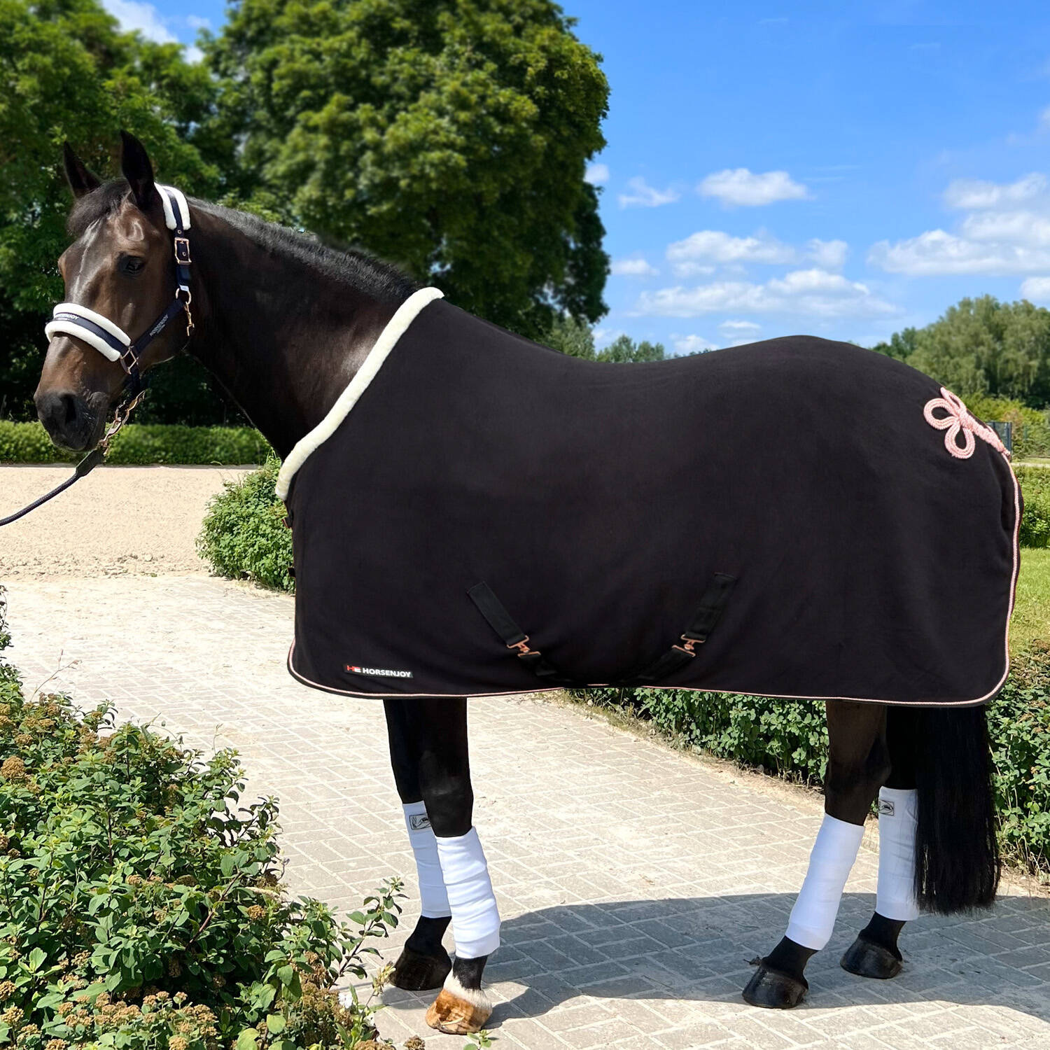 Derka Horsenjoy Diamo polarowa 145 cm | KOŃ \ Derki \ Derki polarowe | galopada.pl